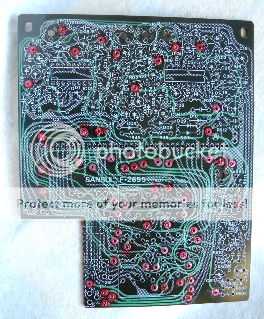 Sansui 9090db Dolby board pictures, F-2655 | Audiokarma Home Audio Stereo Discussion Forums