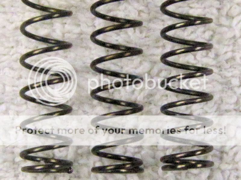 cutting a recoil spring for commander