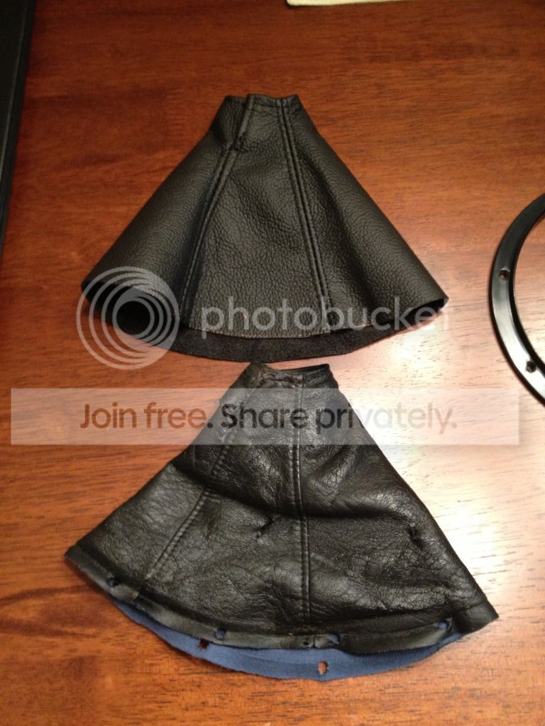 Pictures of newly installed Italian leather shift boot! | Supra Forums