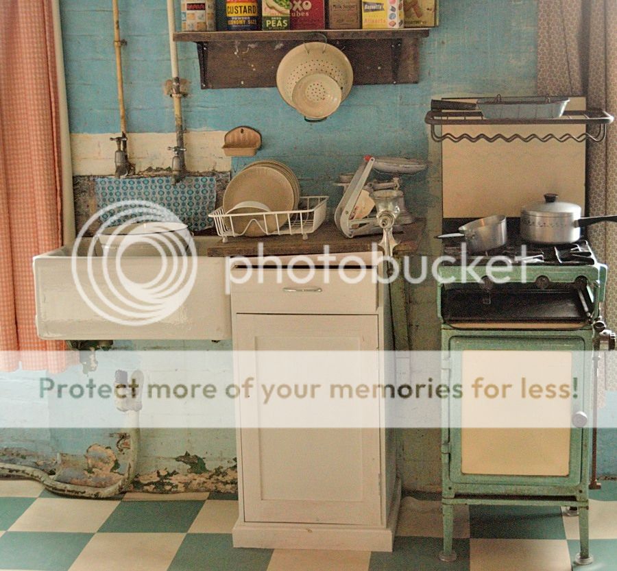 “Modern” kitchen in the Old Workhouse at Southwell, Nottinghamshire ...